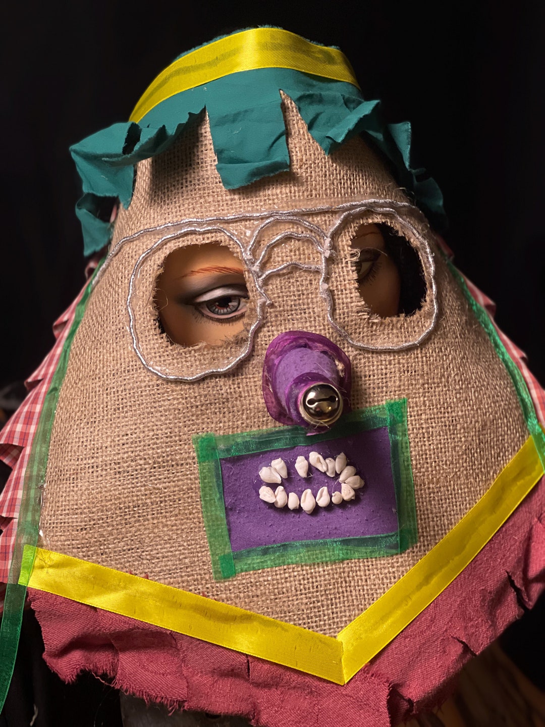 Cajun Mardi Gras Mask - Masquerade Carnival Costume - Chicken Chase ...