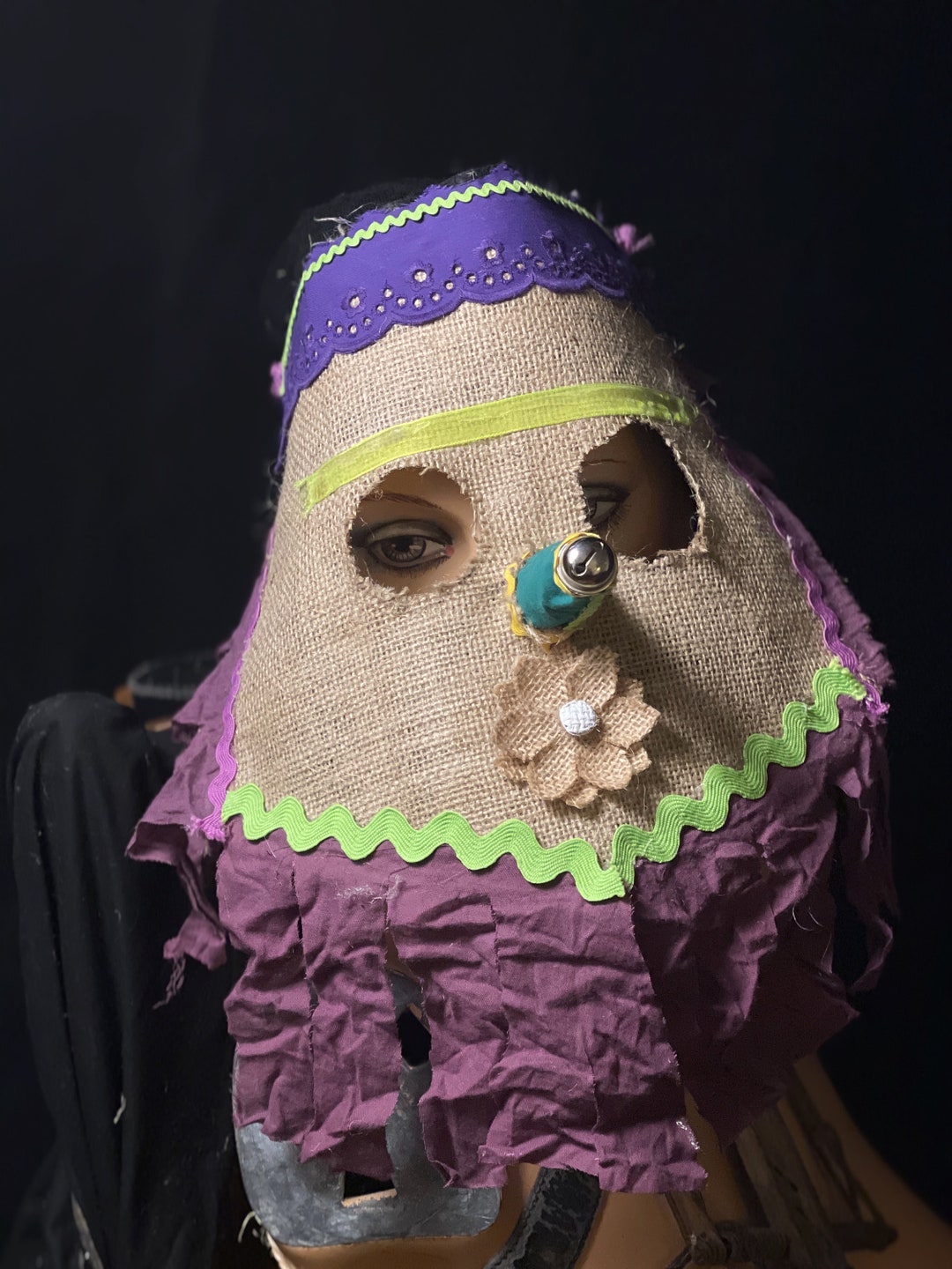 Cajun Mardi Gras Mask Masquerade Carnival Costume Chicken - Etsy