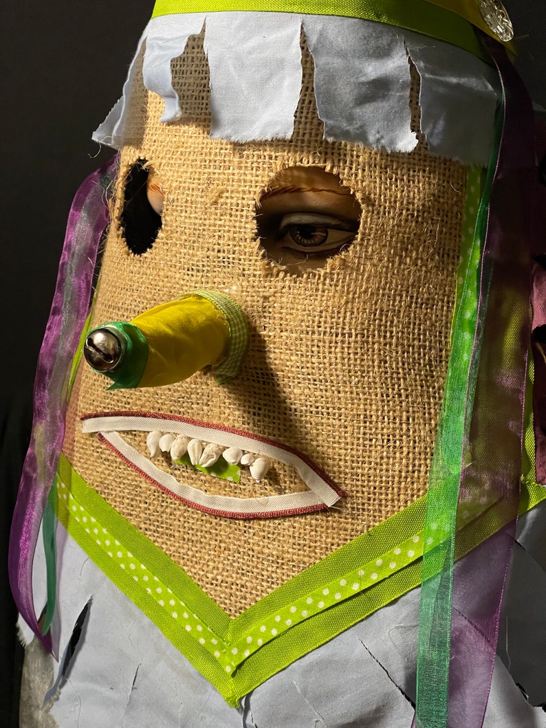 Cajun Mardi Gras Mask: Wassailing Carnival Costume Prop - Etsy