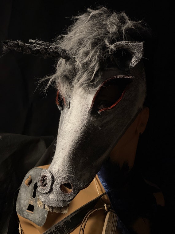 Creepy Unicorn Mask