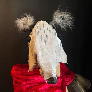 Creepy Scary Horror Mask - Adult Halloween Costume - Handmade Custom ...