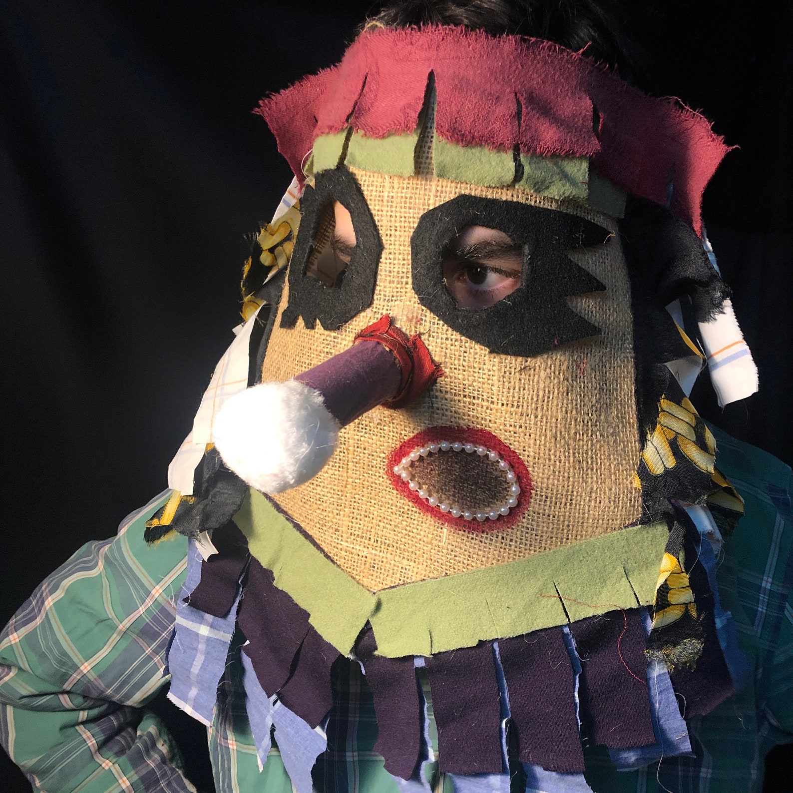 Cajun Mardi Gras Mask Masquerade Masks Cajun Carnival Mask - Etsy