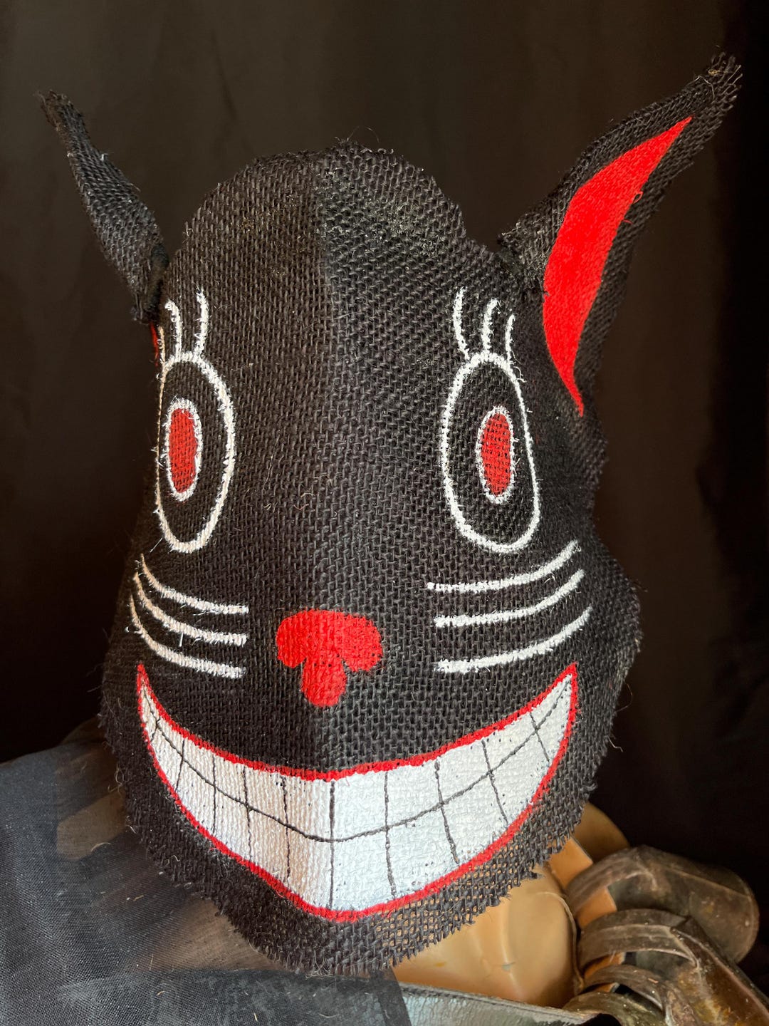 Black Cat Mask - Vintage '70s Style Adult Halloween Costumes for ...