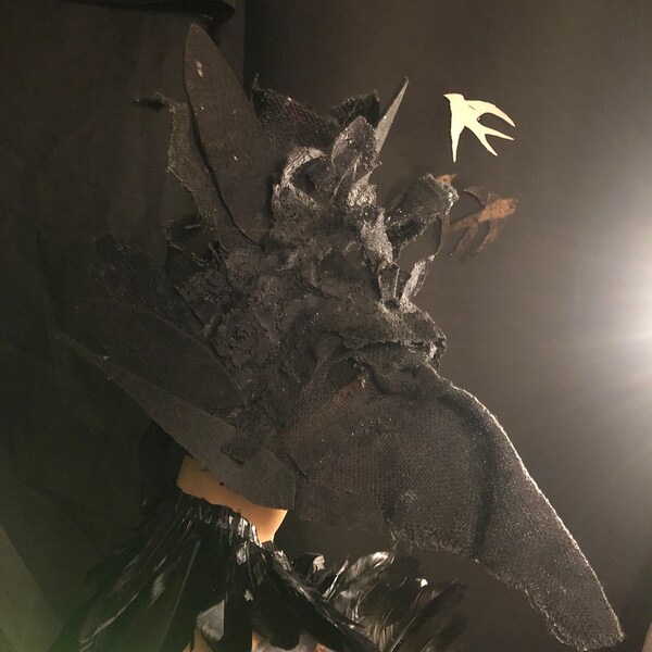 Crow Mask - Etsy
