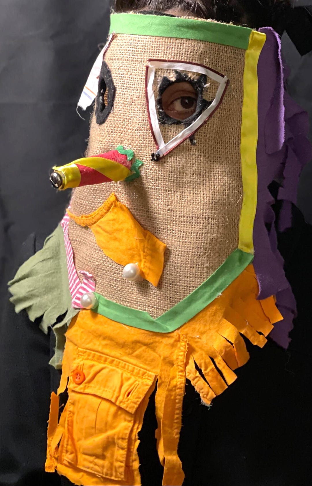 Cajun Mardi Gras Mask: Vintage Style Carnival Costume Prop - Etsy