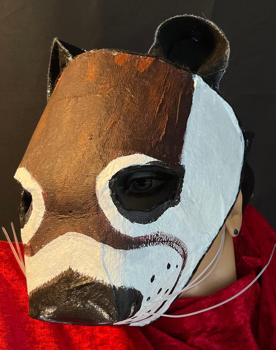 Otter Mask - Sea Otter Mask - Animal Masquerade Mask - Cosplay, Larp ...