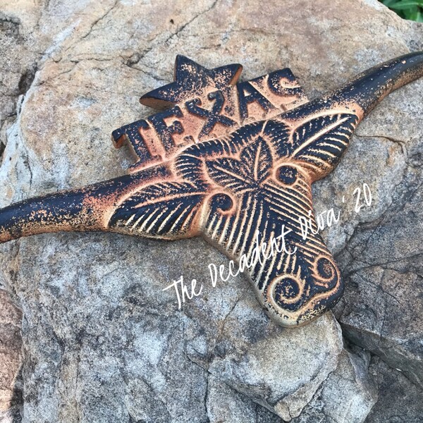 Texas Longhorn Yard Decor - Etsy