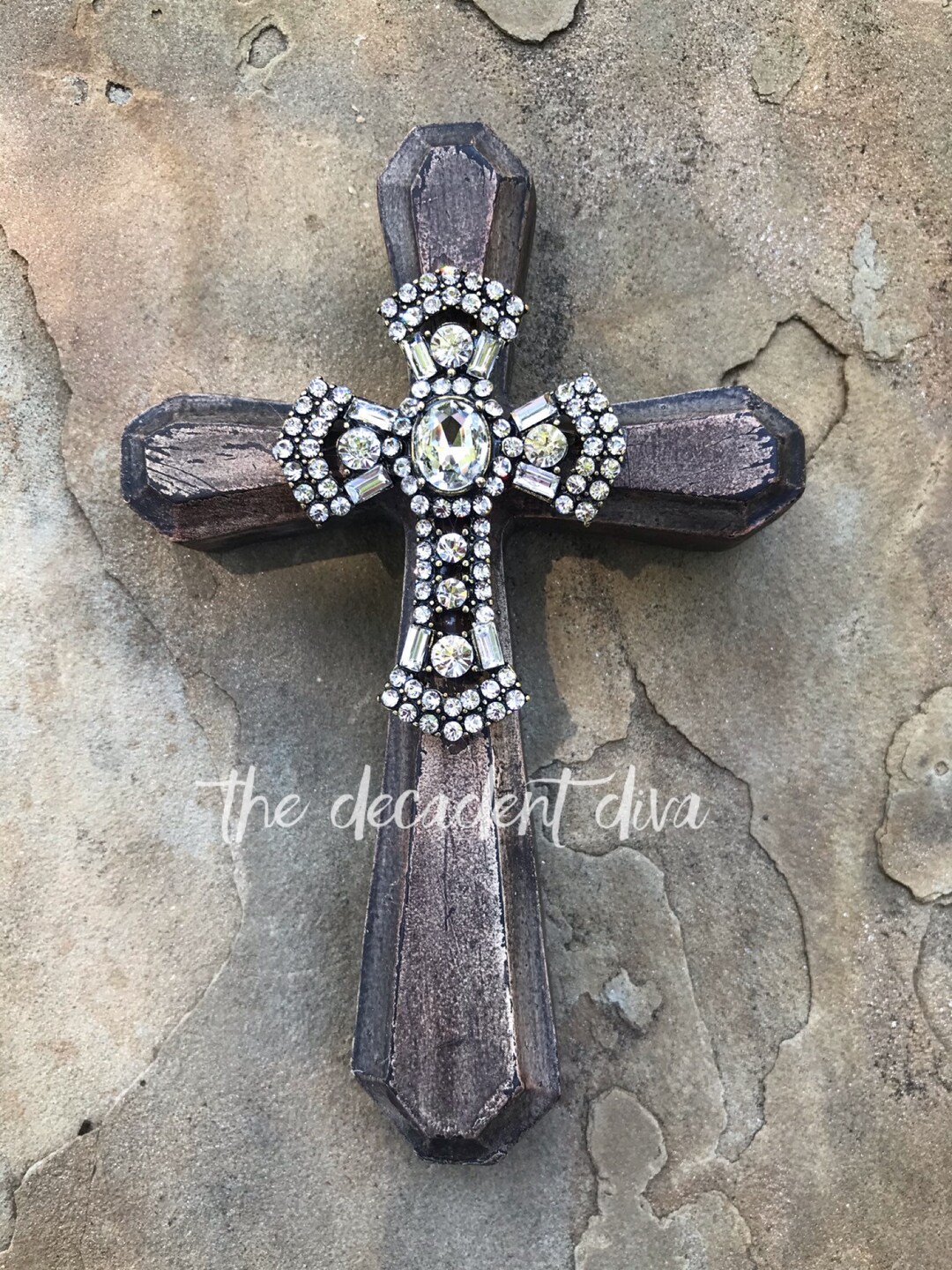 Wall Cross Cross Wood Cross Metal Cross Silver Cross - Etsy