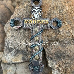 Marines, Marine Corps, USMC, Cross, Veteran, Military, Wall Cross ...