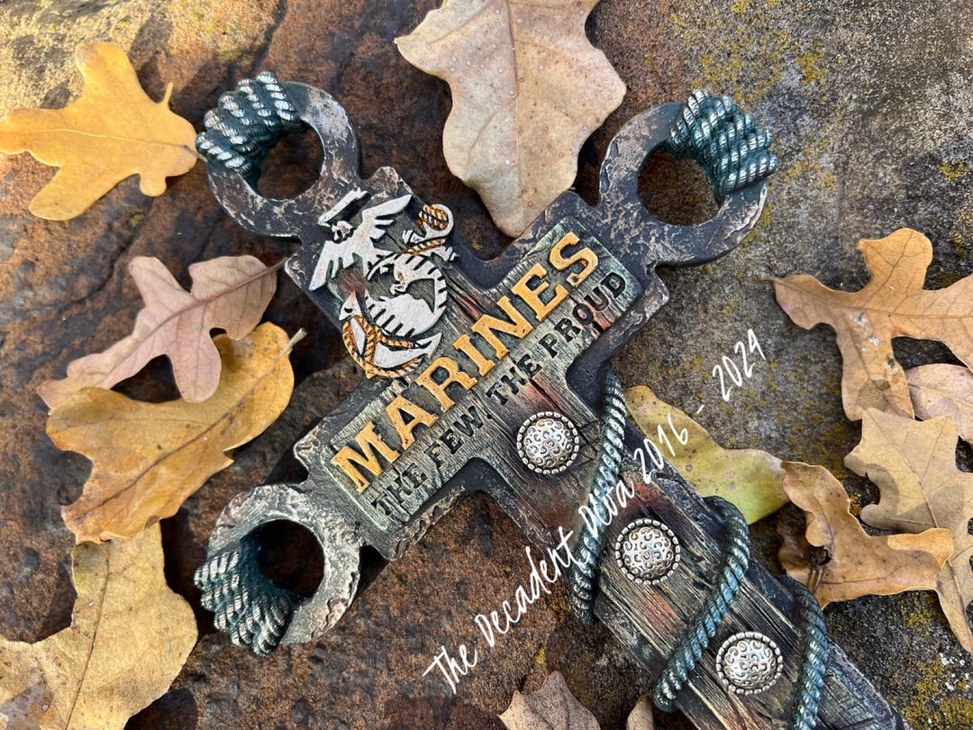 Marines, Marine Corps, USMC, Wall Cross, Cross, Veteran, Military ...