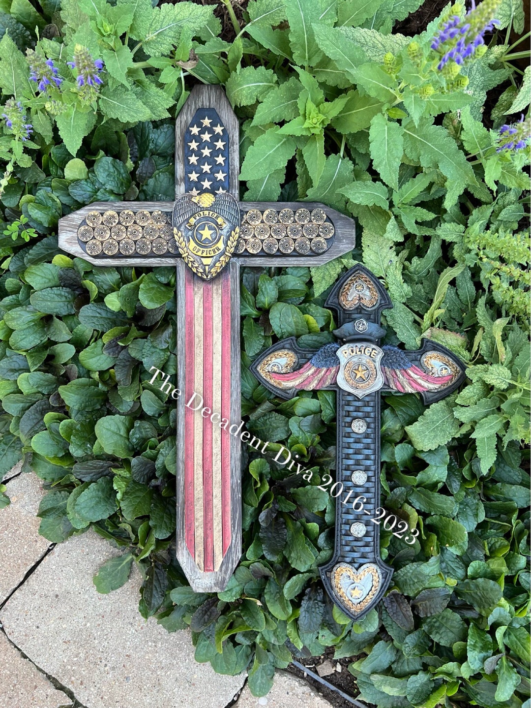 Police, Wall Cross, Police Officer, Cop, Front Line, Protect and Serve ...