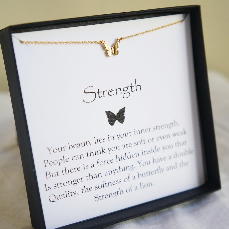 Gold Butterfly Pendent - Etsy