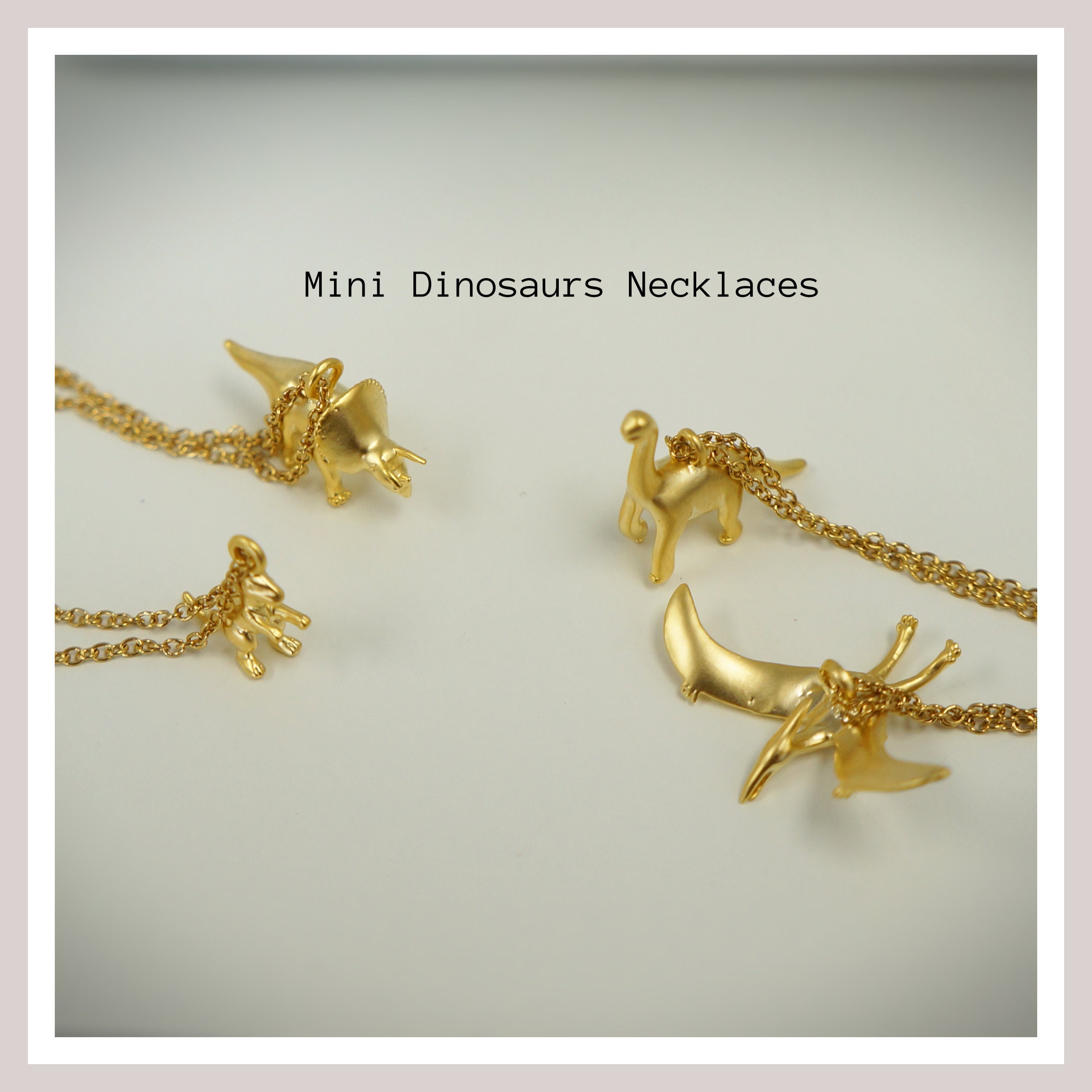 Quirky dino jewellery etsy store