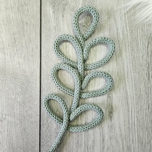 Template Wire Art Leaf Stem Design, Wire Bending Pattern, Instant ...