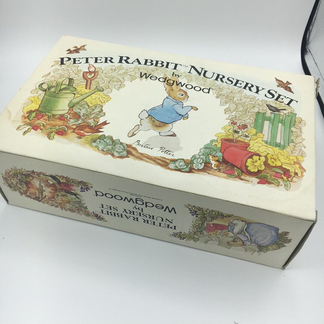 Peter Rabbit 3 Piece Childs Wedgewood Dinnerware Set Peter Rabbit ...