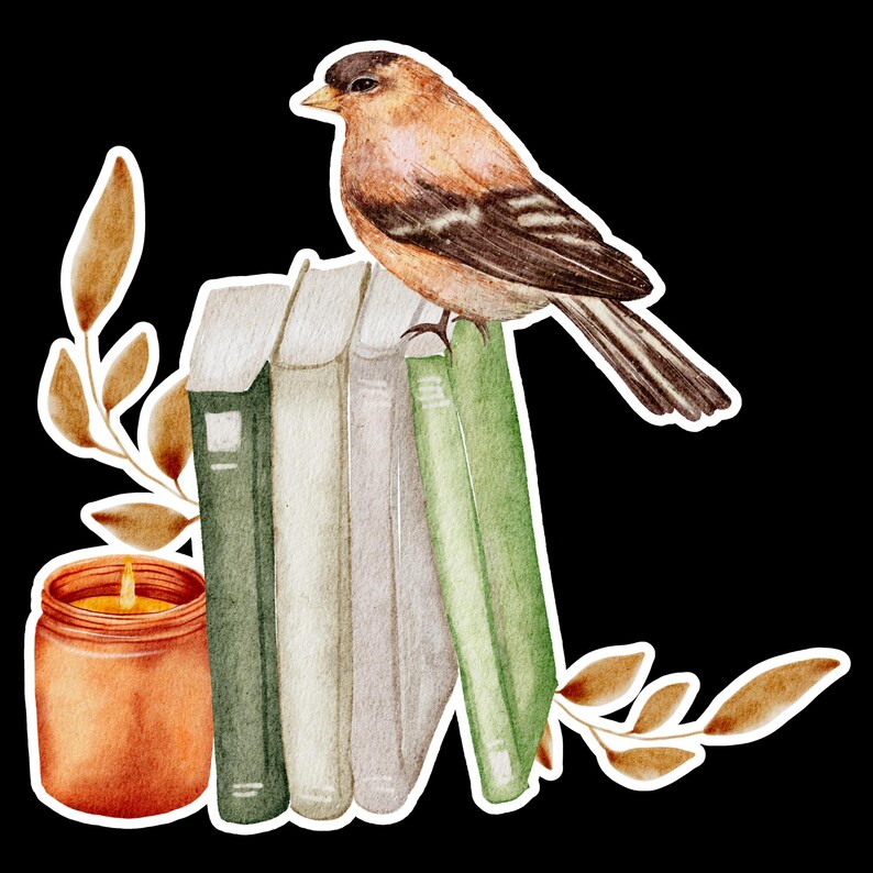 Book Binding Stickers, Printable Bookbinding Gift Stickers, Download ...