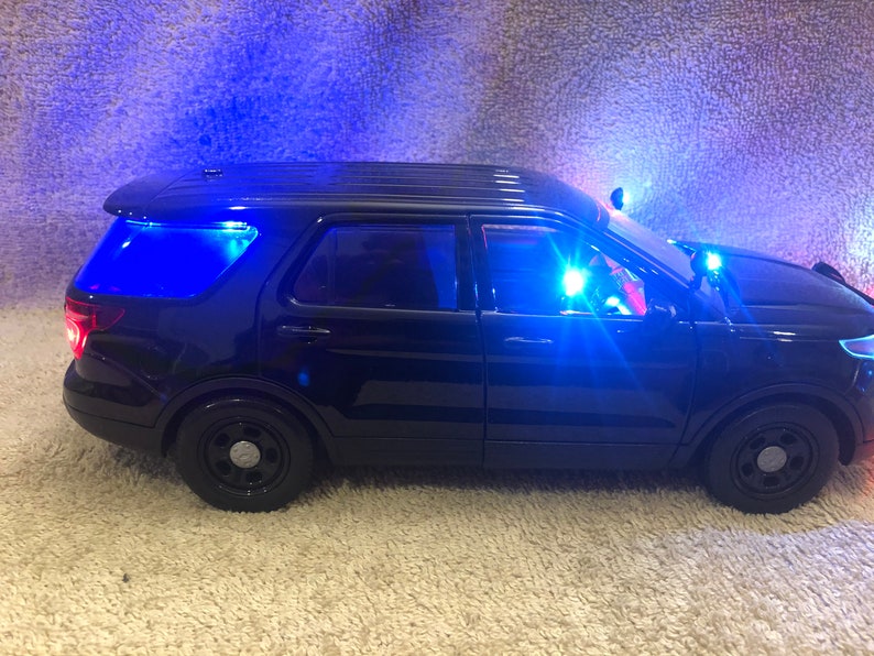 1/18 Scale Black Unmarked Police Unit Ford Explorer Diecast | Etsy