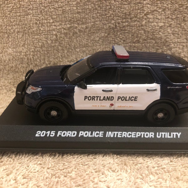 Diecast Police Car With Working Lights - Etsy