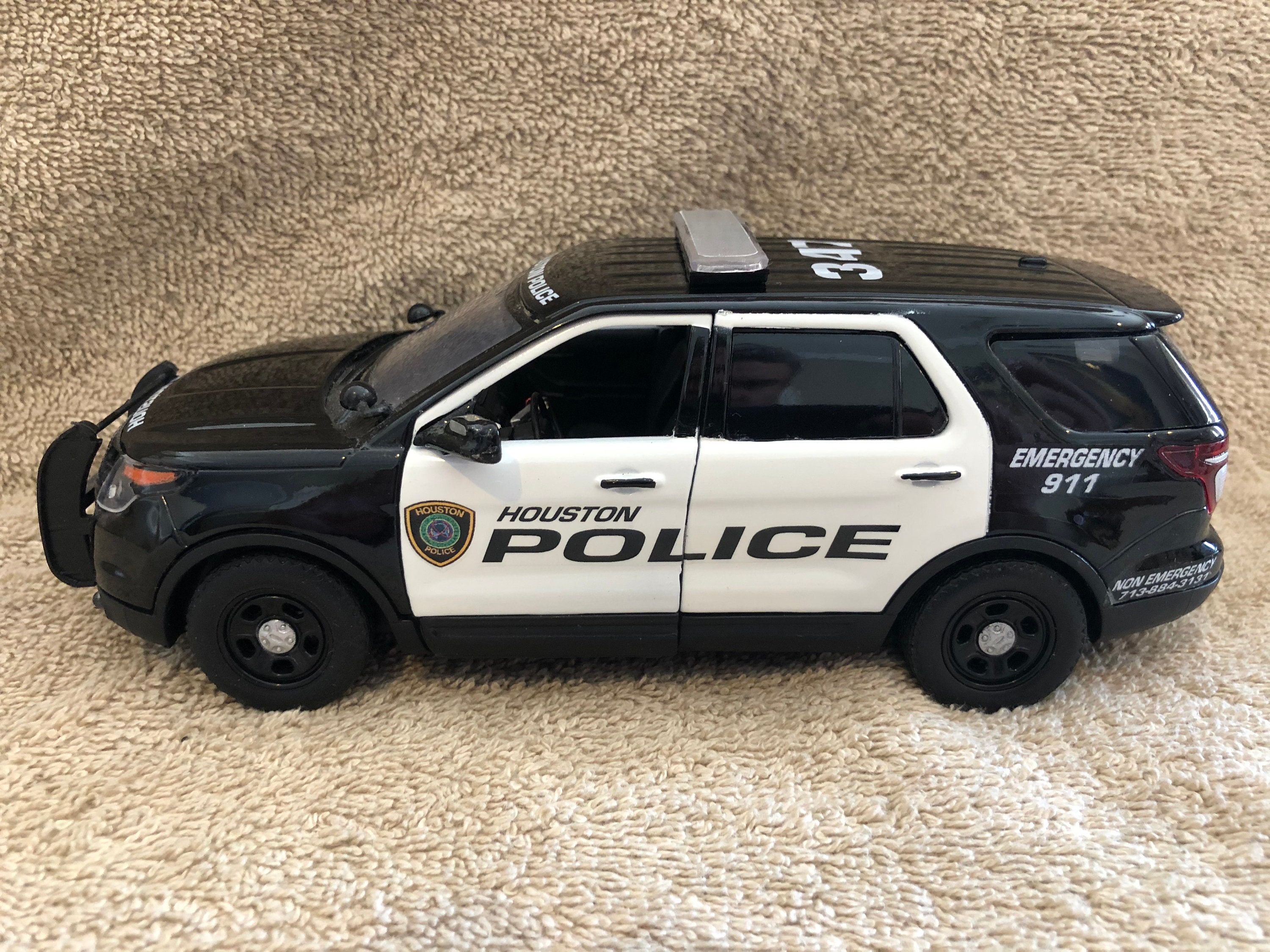1/24 Scale Houston Texas Diecast Ford Explorer Model Car With | Etsy