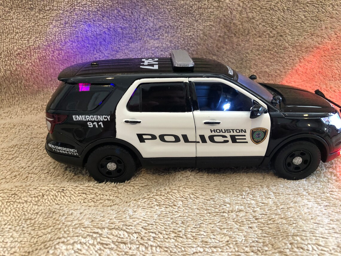 1/24 Scale Houston Texas Diecast Ford Explorer Model Car With | Etsy