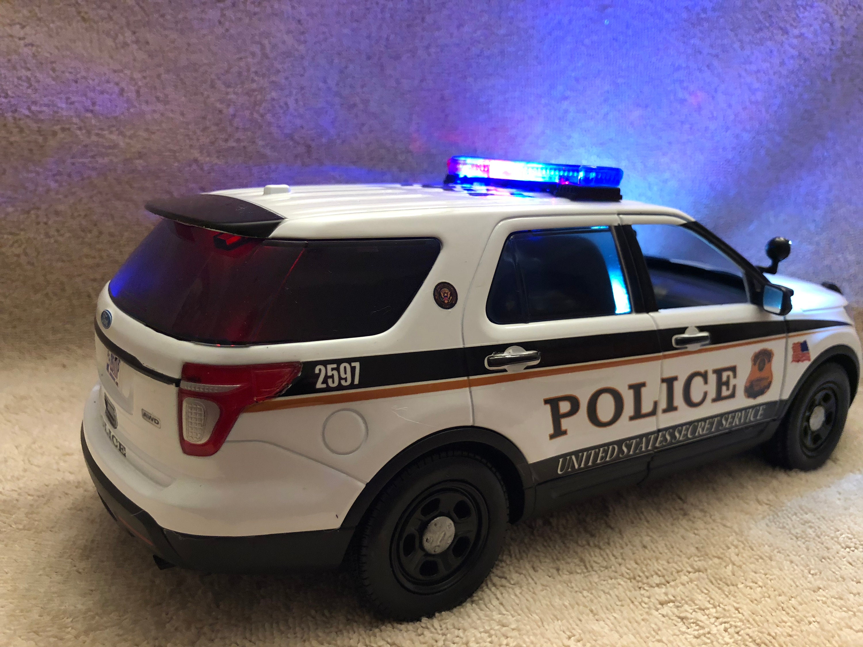Secret Service Police Car