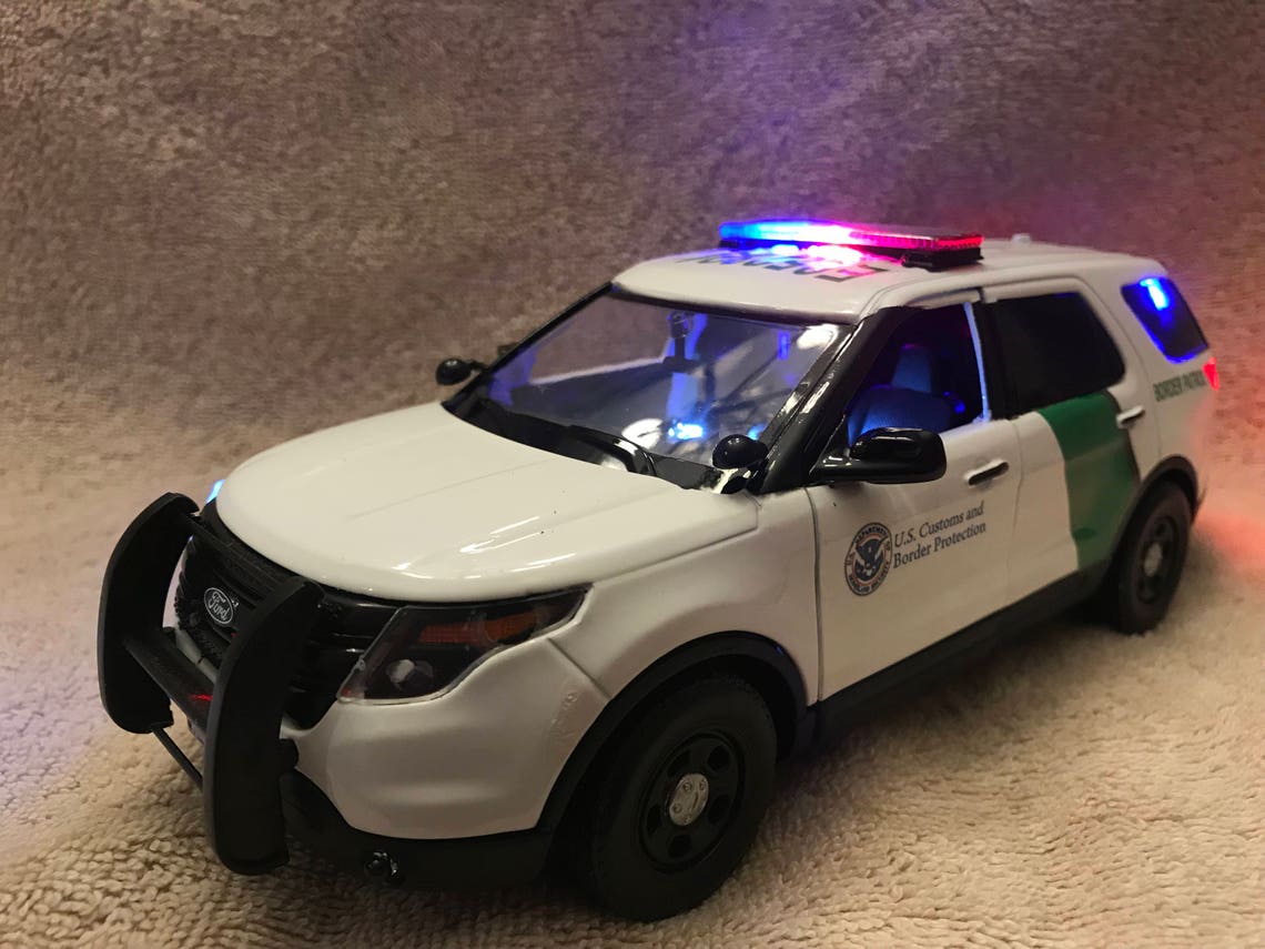 1/24 Scale United States Border Patrol Die Cast Model Car Ford | Etsy