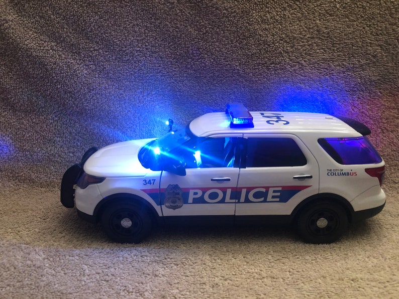 1/18 Scale Columbus OH Police Dept Die-cast Ford Explorer Model Replica ...