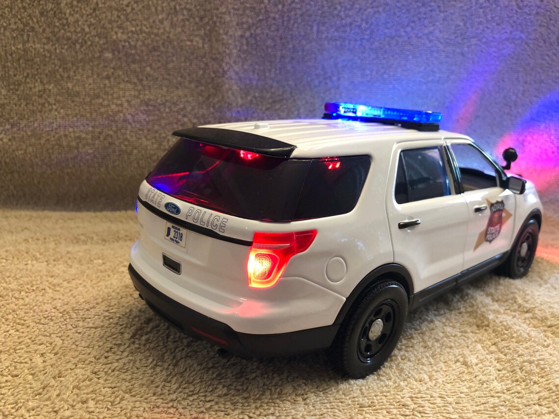 1/18 Scale Die-cast Indiana State Police Ford Explorer Model - Etsy