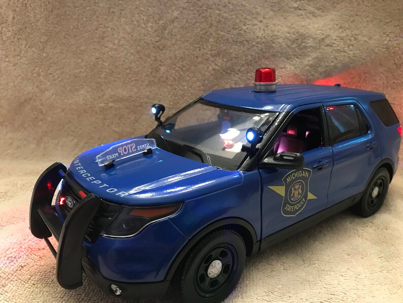 1/18 scale die-cast michigan state police ford explorer | Etsy