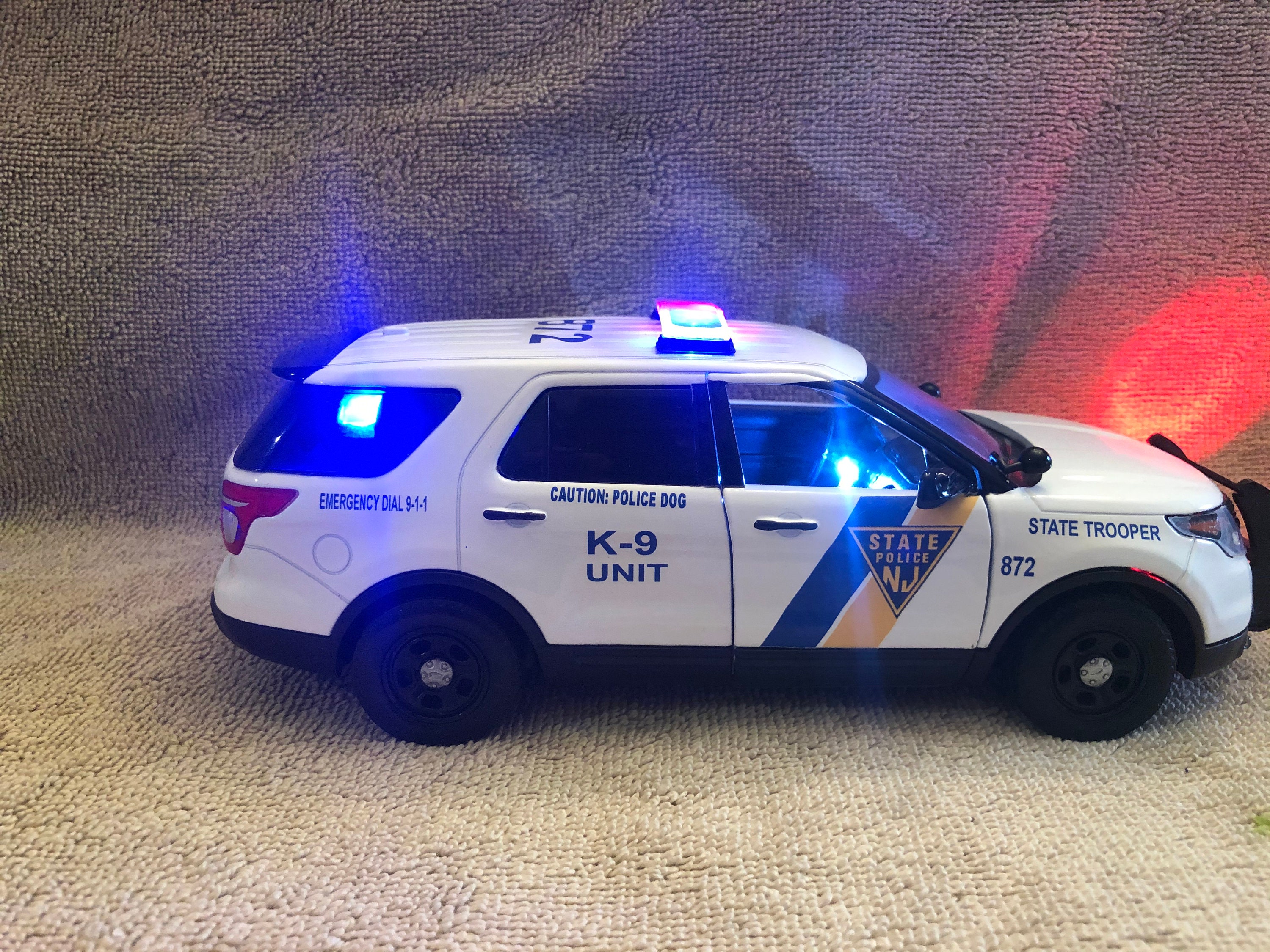 State Police Model Cars