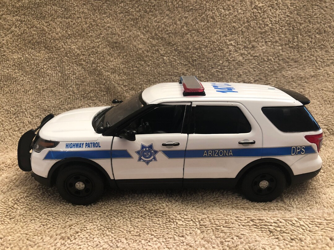 1/24 Scale Arizona DPS Police Explorer Die Cast Model Car Ford Explorer ...