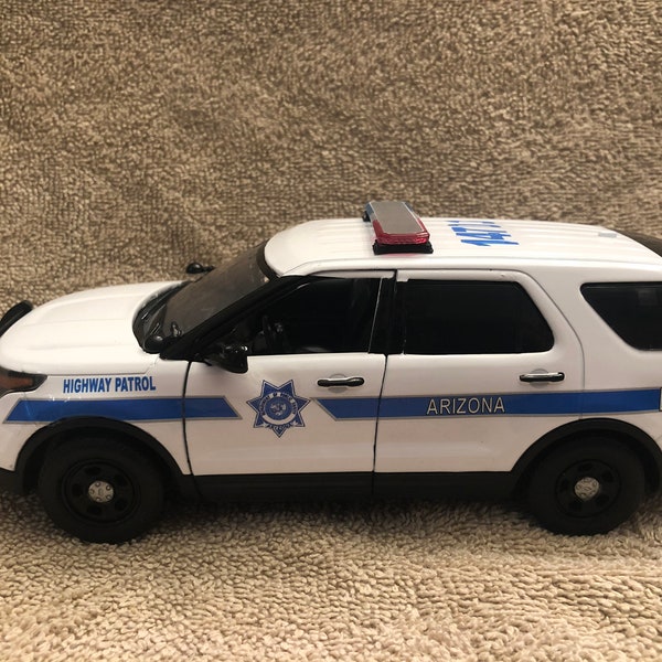 Diecast Police Cars With Working Lights and Sirens - Buy Online - Etsy