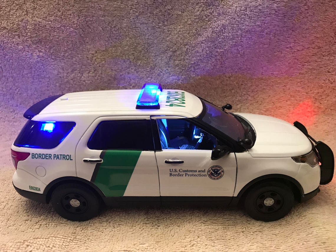 1/24 Scale United States Border Patrol Die Cast Model Car Ford | Etsy