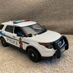 1/24 Scale Ponce Inlet Florida Police Die Cast Model Car Ford Explorer ...