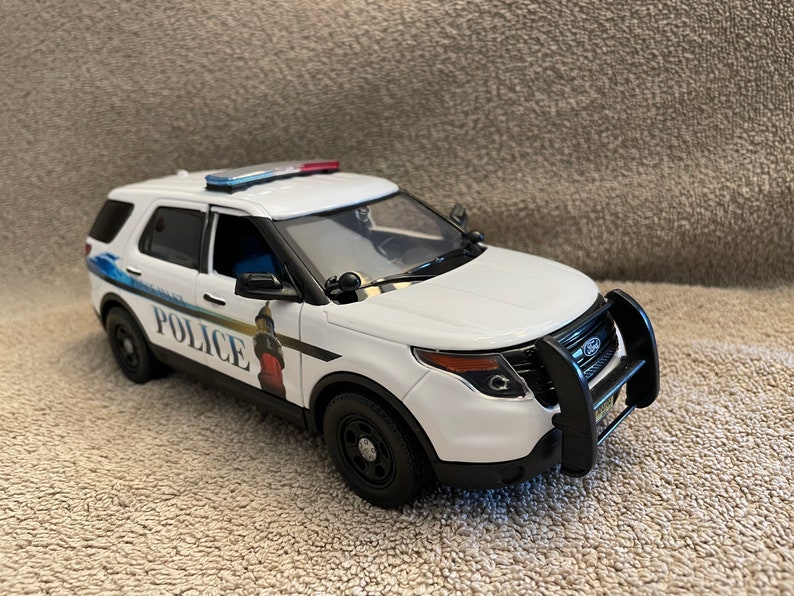 1/24 Scale Ponce Inlet Florida Police Die Cast Model Car Ford Explorer ...