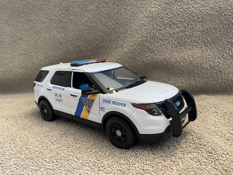 1/24 Scale State Police K9 Unit Die Cast Model Car Ford - Etsy