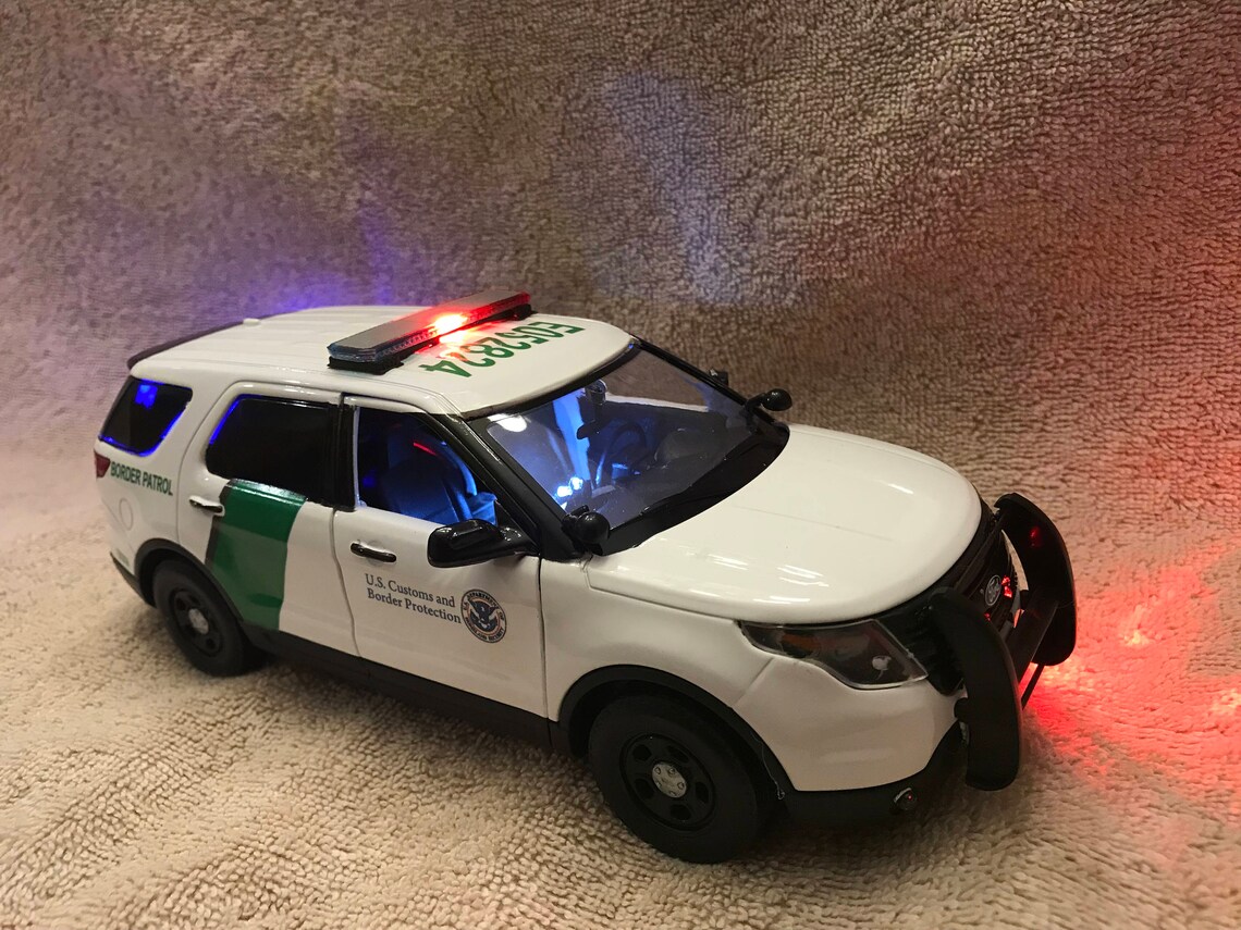 1/24 Scale United States Border Patrol Die Cast Model Car Ford | Etsy