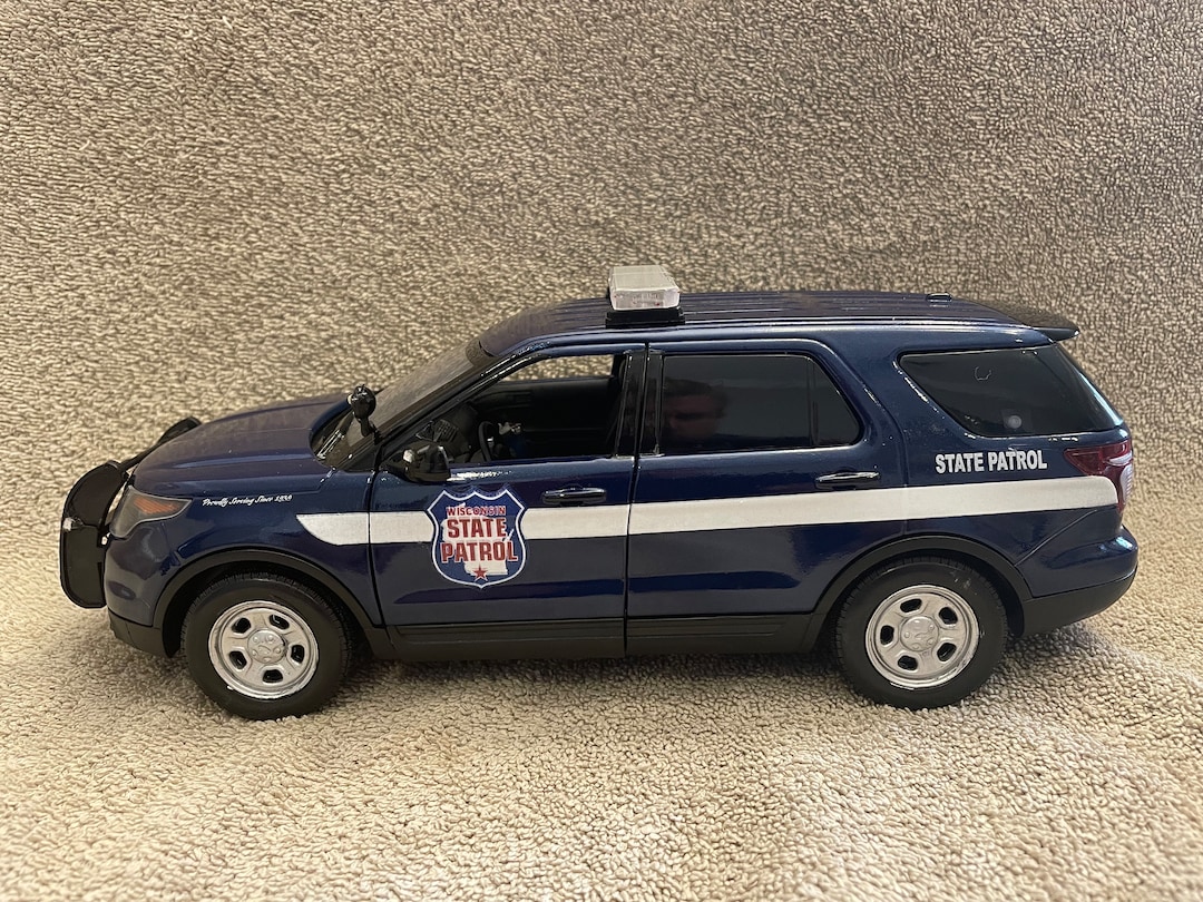 1/18 Scale Wisconsin State Police Department Die-cast Ford Explorer ...