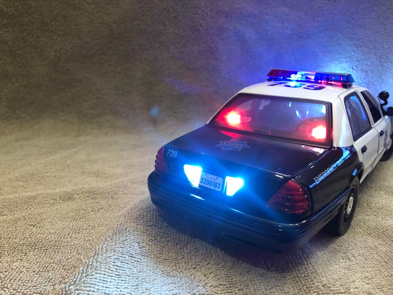 1/18 Scale San Francisco Die Cast Model Police Car Replica - Etsy