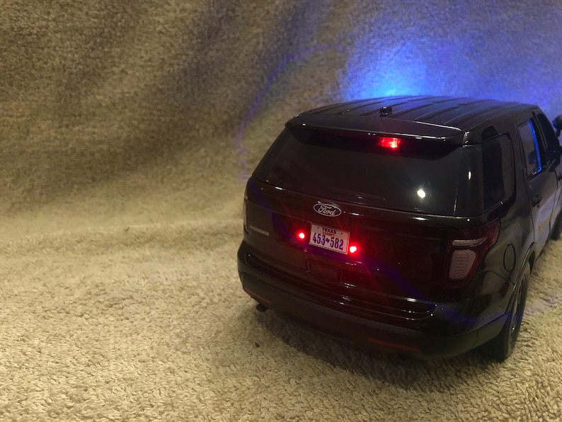 1/18 Scale Black Unmarked Police Unit Ford Explorer Diecast | Etsy