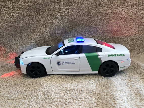 1/24 Scale US Border Patrol Diecast Model Dodge Charger With | Etsy