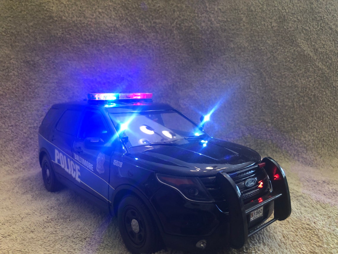 1/18 Scale Baltimore Maryland Police Die-cast Ford Explorer | Etsy