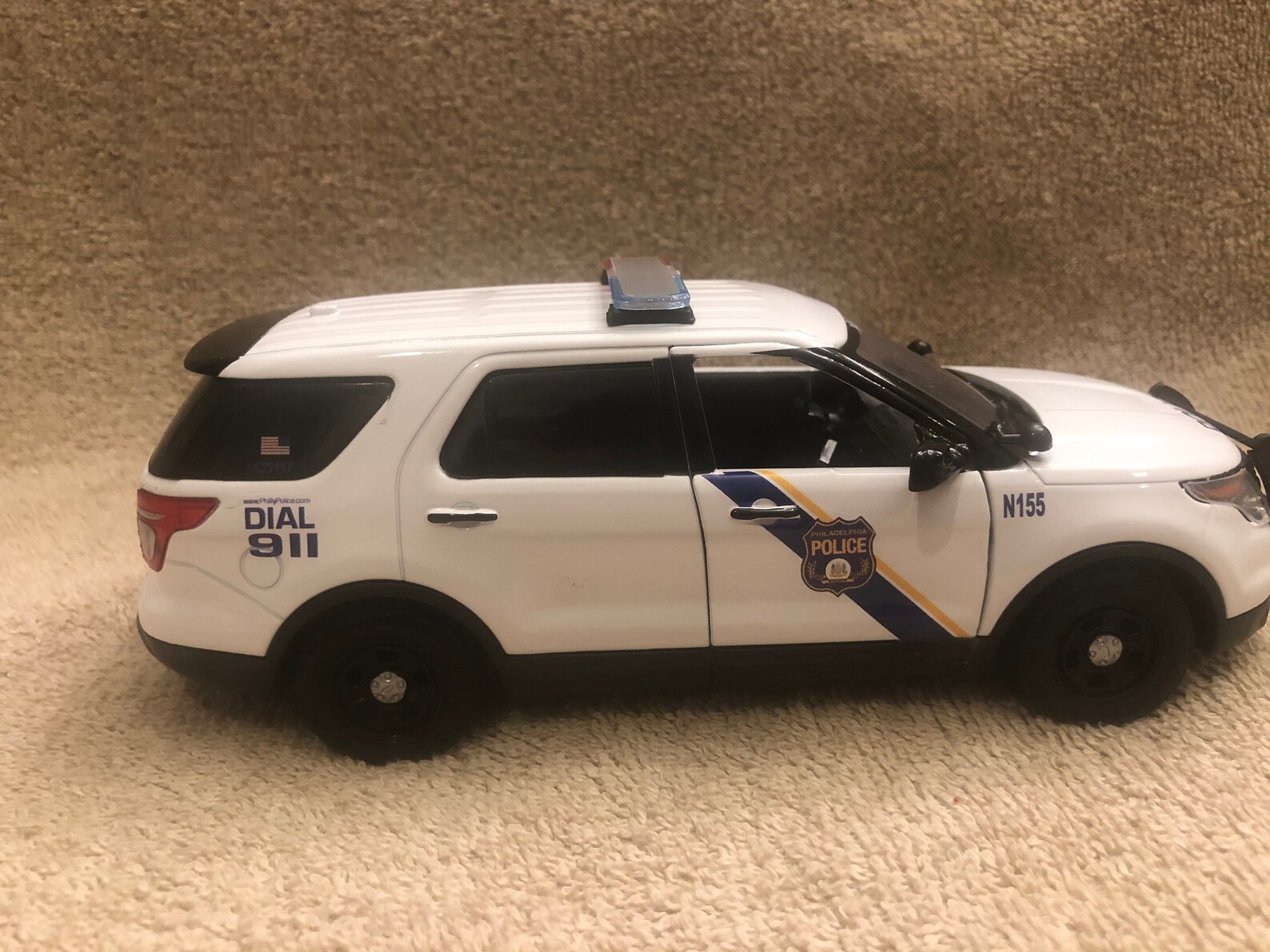 1/24 scale Philly PA Police Diecast Ford Explorer NON working | Etsy