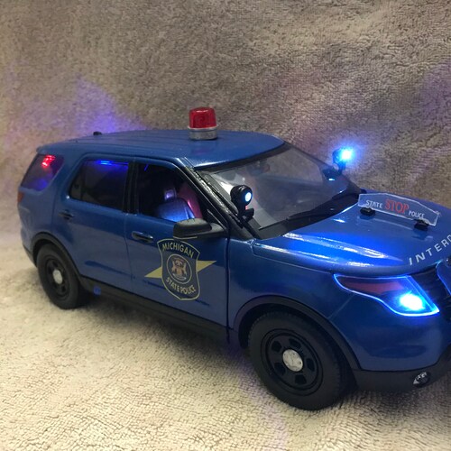 1/18 Scale Illinois State Police Die Cast Model Police Car - Etsy