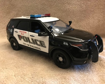 1/18 Scale LAPD Police Department Model Police Car Replica - Etsy