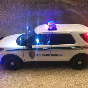 1/18 Scale US Park Ranger Police Die-cast Ford Explorer Model Replica ...