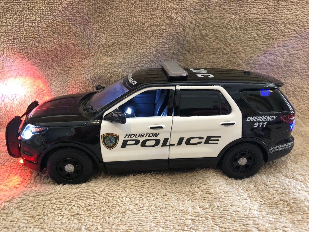1/24 Scale Houston Texas Diecast Ford Explorer Model Car With Working ...