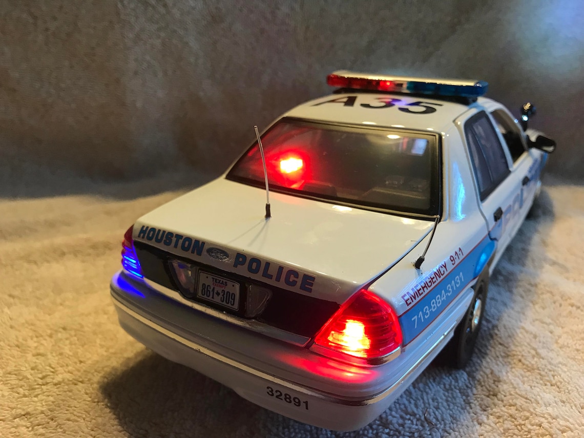 1/18 Scale Houston Texas Die Cast Model Police Car Replica - Etsy