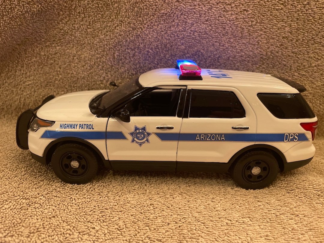 1/24 Scale Arizona DPS Police Dept Die Cast Model Car Ford Explorer ...