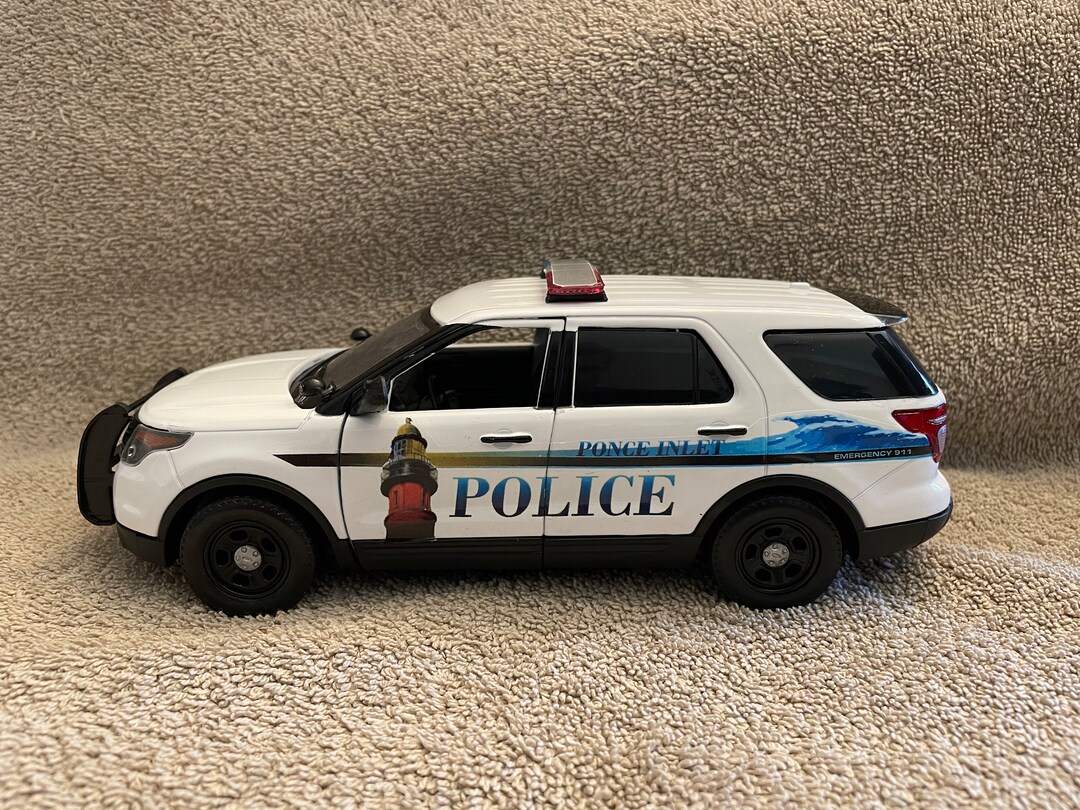1/24 Scale Ponce Inlet Florida Police Die Cast Model Car Ford Explorer ...